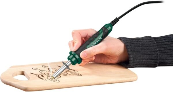 PARKSIDE Pyrography Pen Set (30W) - 16-Piece Wood Burning Kit for ...