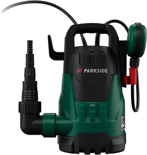 Parkside Submersible Clear Water Pump PTPK 400 C1 - 400W, 10000 l/h ...