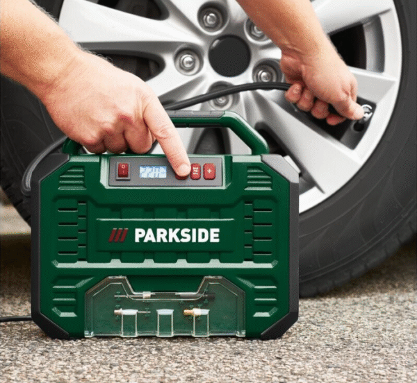 Parkside 2-in-1 Portable Compressor and High-Pressure Pump - Unlimited ...