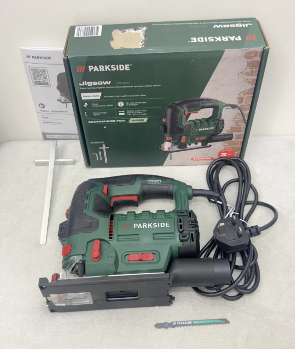 Parkside PSTD 600 E4 Jigsaw - 600W Variable Speed Electric Saw with ...